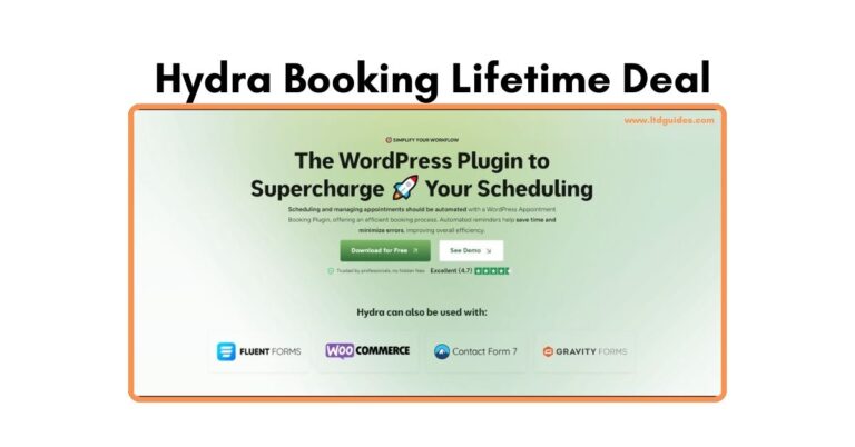 Hydra Booking Lifetime Deal - WordPress Plugin to Supercharge Your Scheduling
