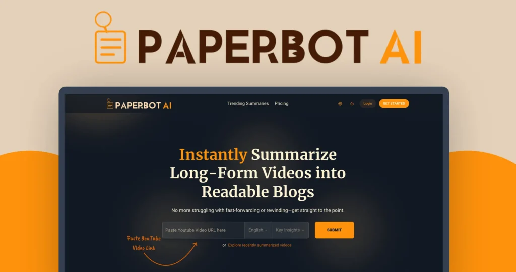 Paperbot AI Lifetime Deal - Boost Productivity with Quick Summaries